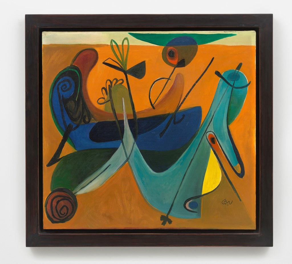 Georg Meistermann, Kleine Oase, 1951 · Galerie Ludorff
