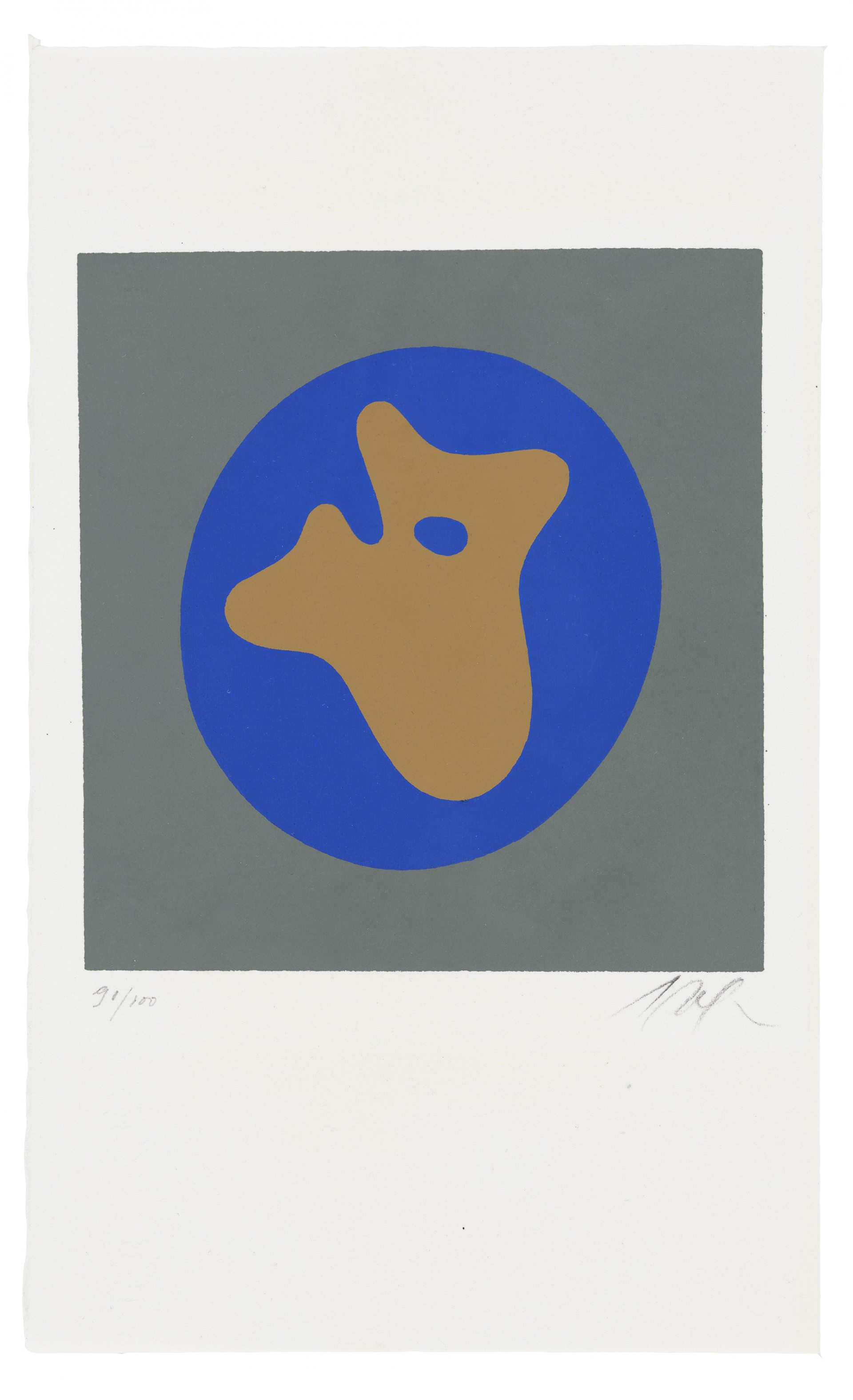 Hans Arp, Komposition, ca. 1960 · Gallery Ludorff
