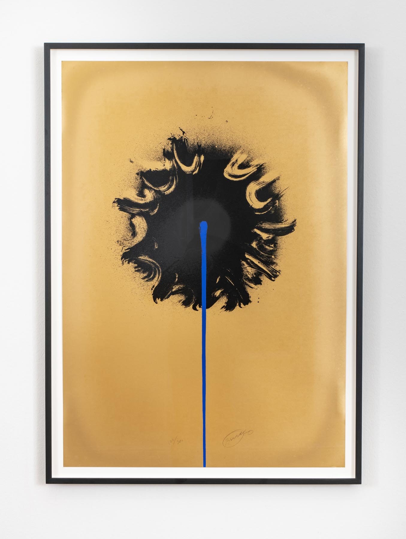 Otto Piene, Blue Streak, 1980 · Gallery Ludorff