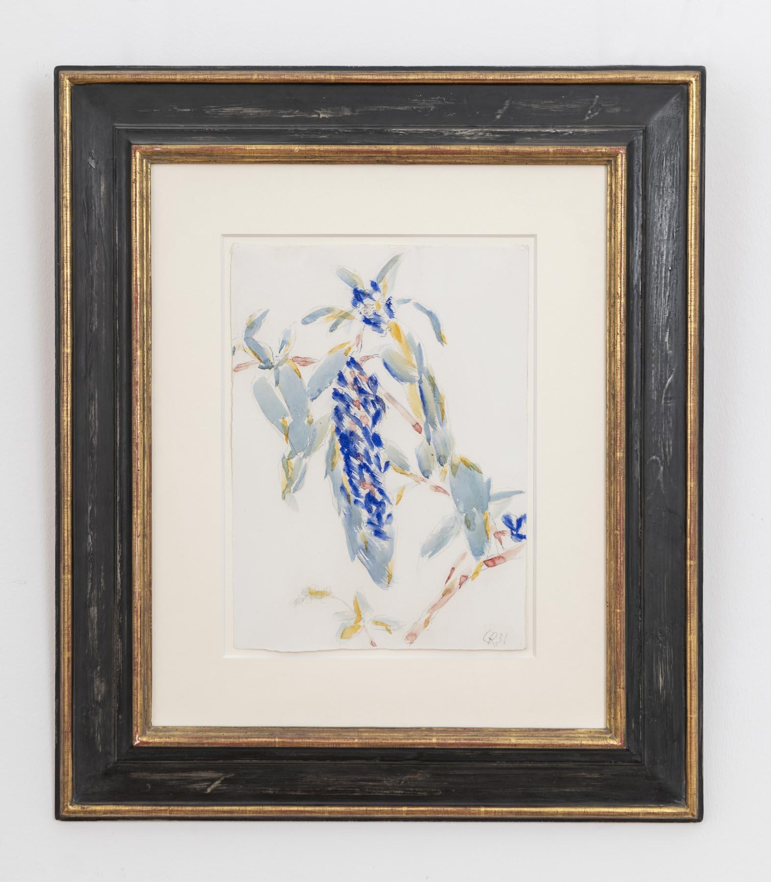 Christian Rohlfs, Blaue Blüten, 1931 · Galerie Ludorff