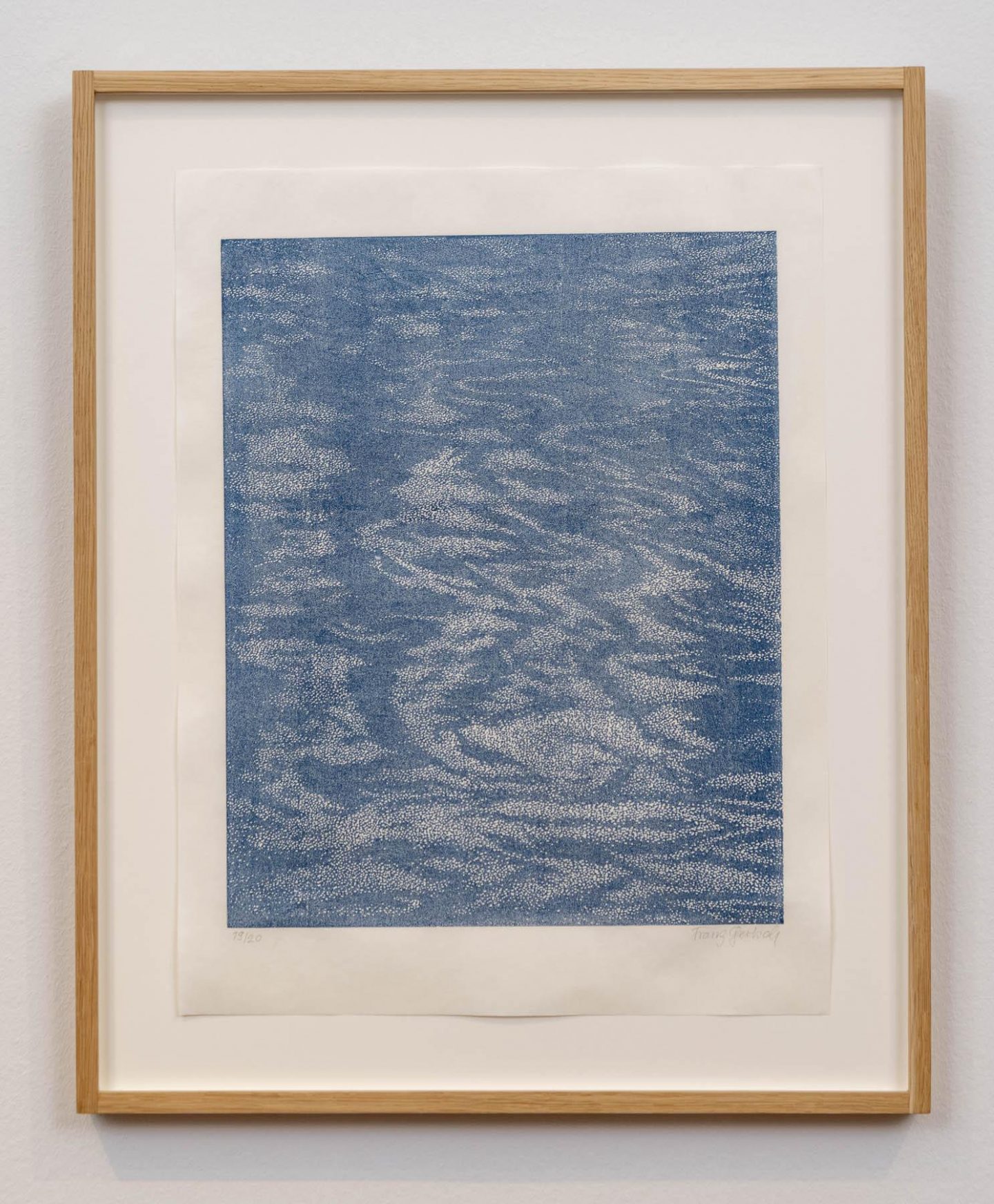 Franz Gertsch, Wasser, 2005 · Gallery Ludorff