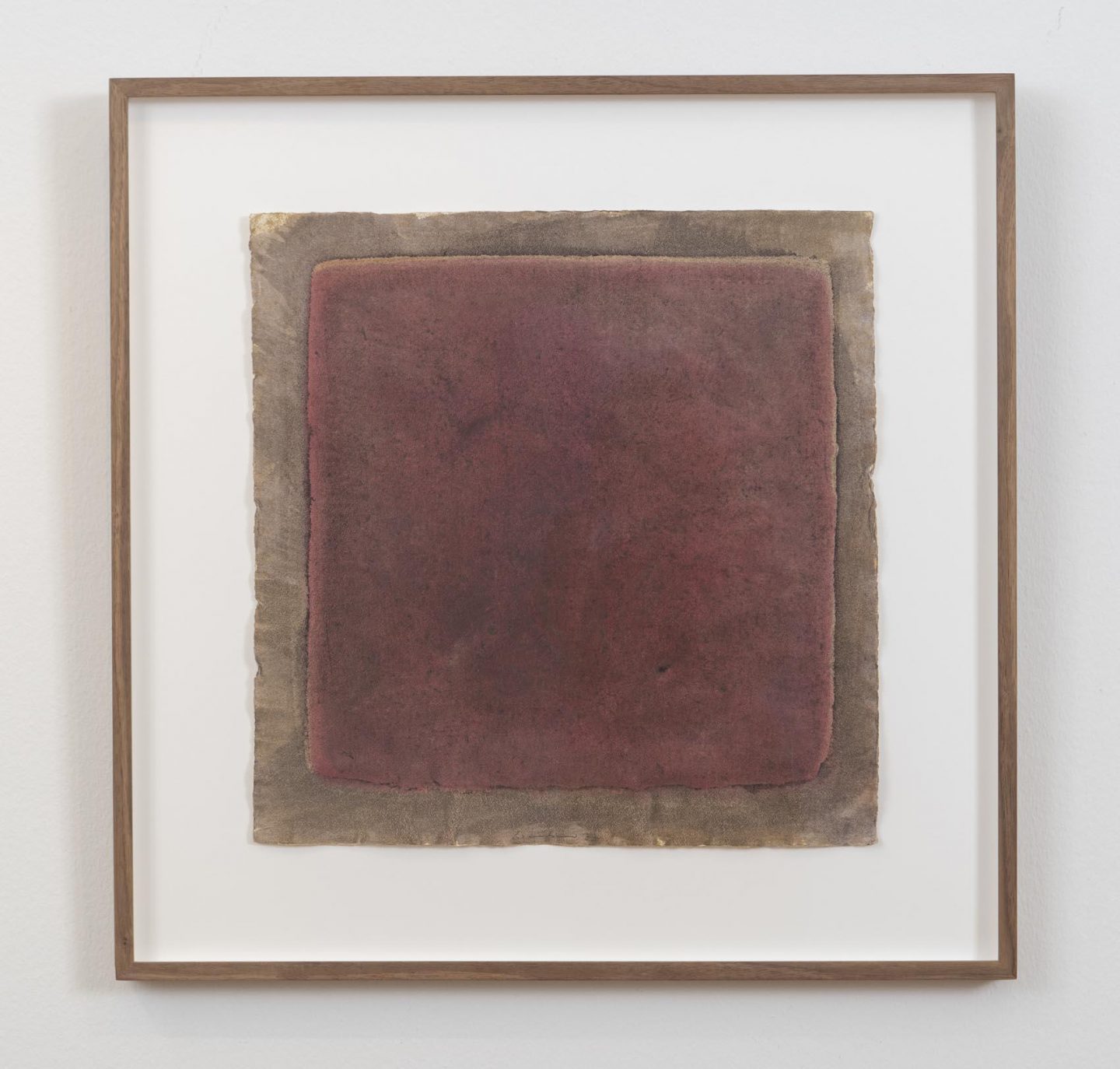 Gotthard Graubner, Ohne Titel, 1977 · Galerie Ludorff