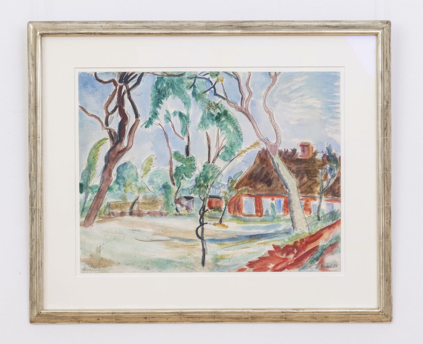 Erich Heckel, Obstbäume, 1921 · Galerie Ludorff