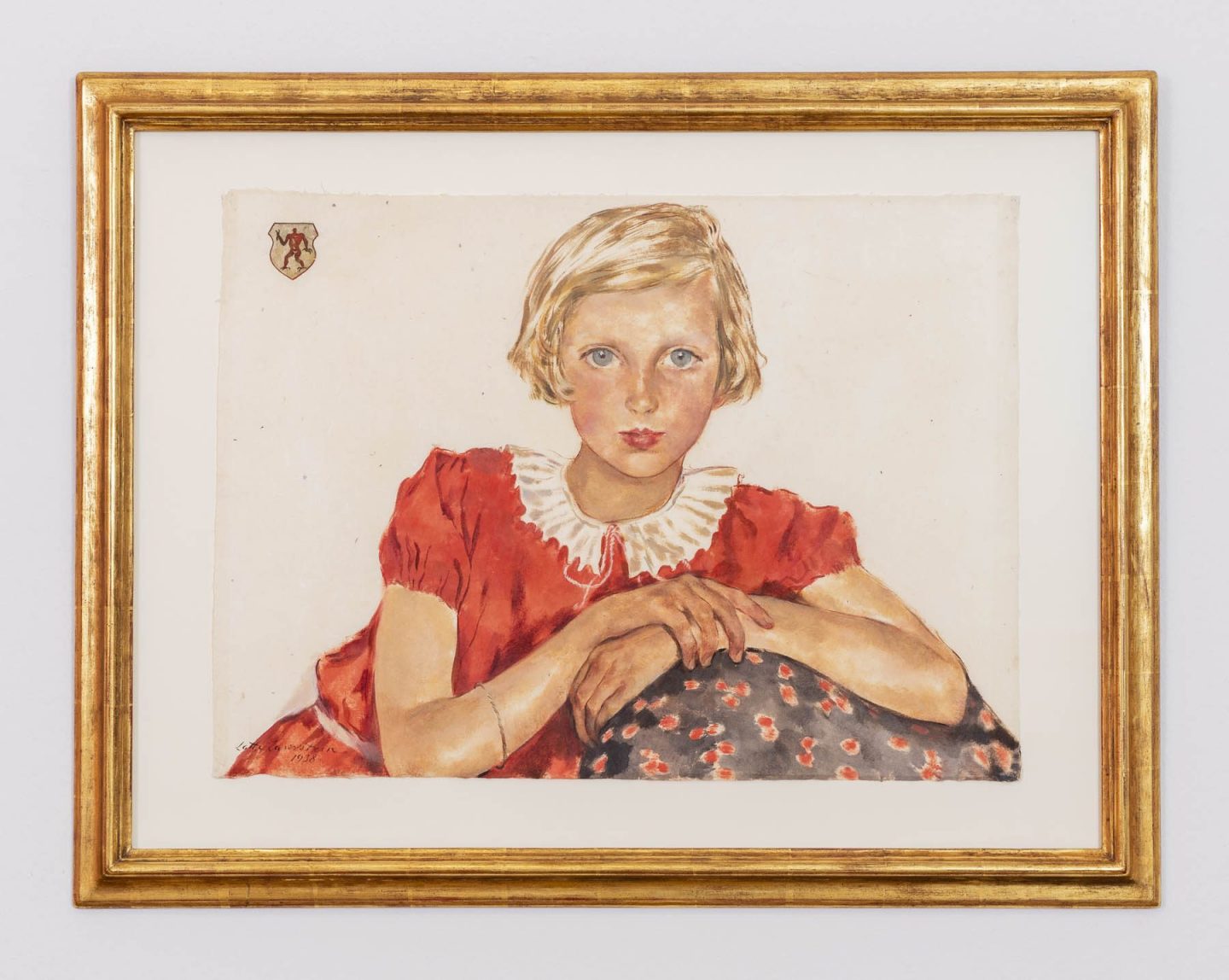 Lotte Laserstein, Wiveka Trolle, 1938 · Gallery Ludorff