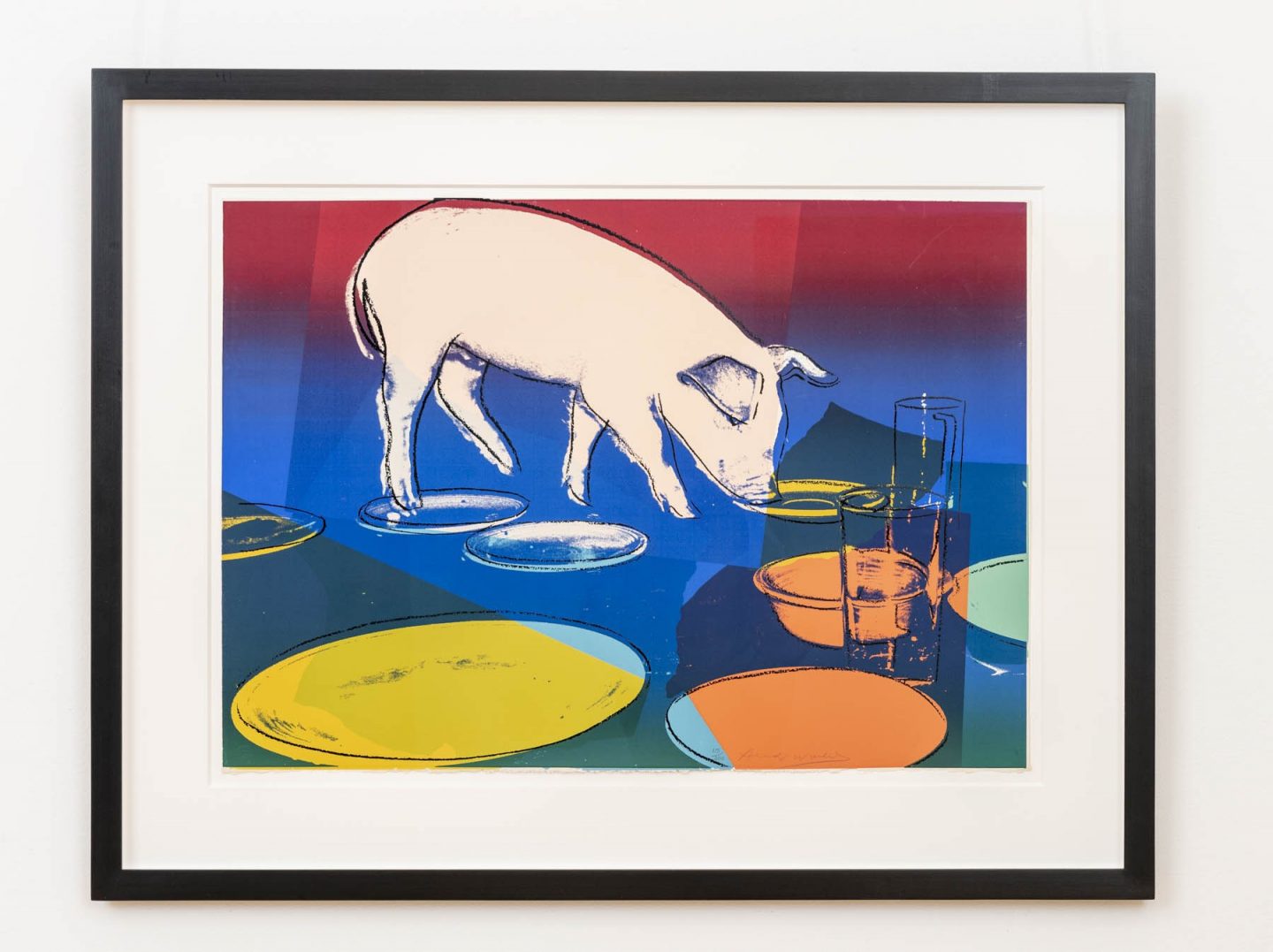 Andy Warhol, Fiesta Pig, 1979 · Galerie Ludorff