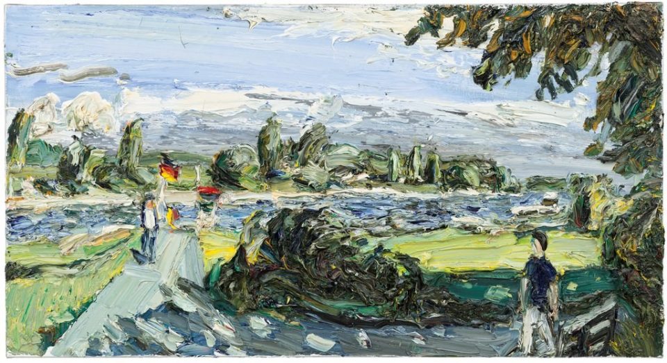 Christopher Lehmpfuhl, Sommertag am Rhein - Kaiserswerth, 2006 ...