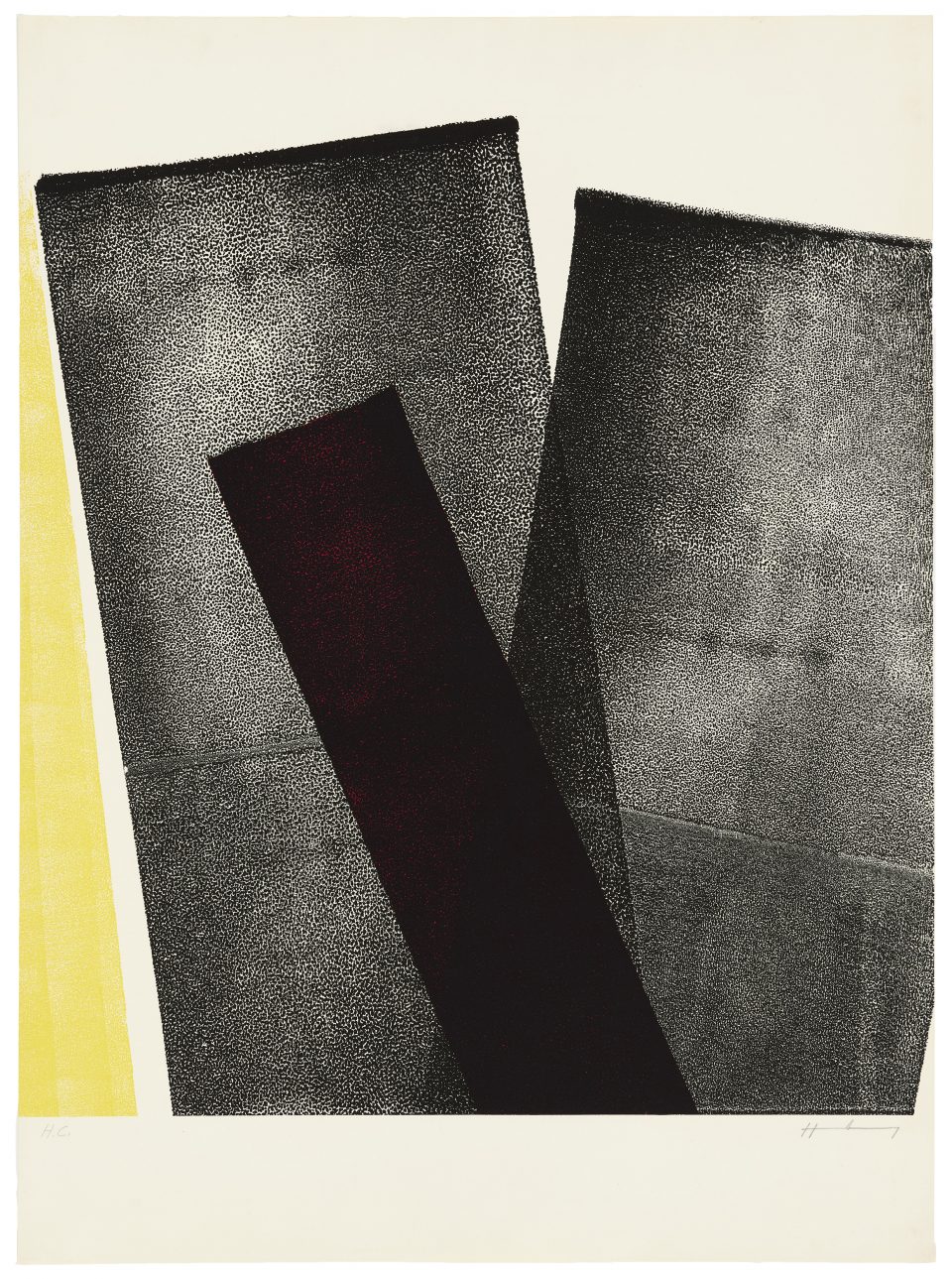 Hans Hartung, L 1977-10, 1977 · Gallery Ludorff