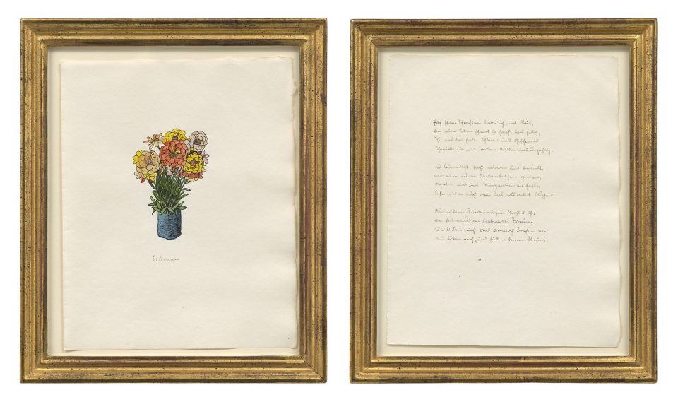 Hermann Hesse, Blumen, 1929/1930 · Galerie Ludorff