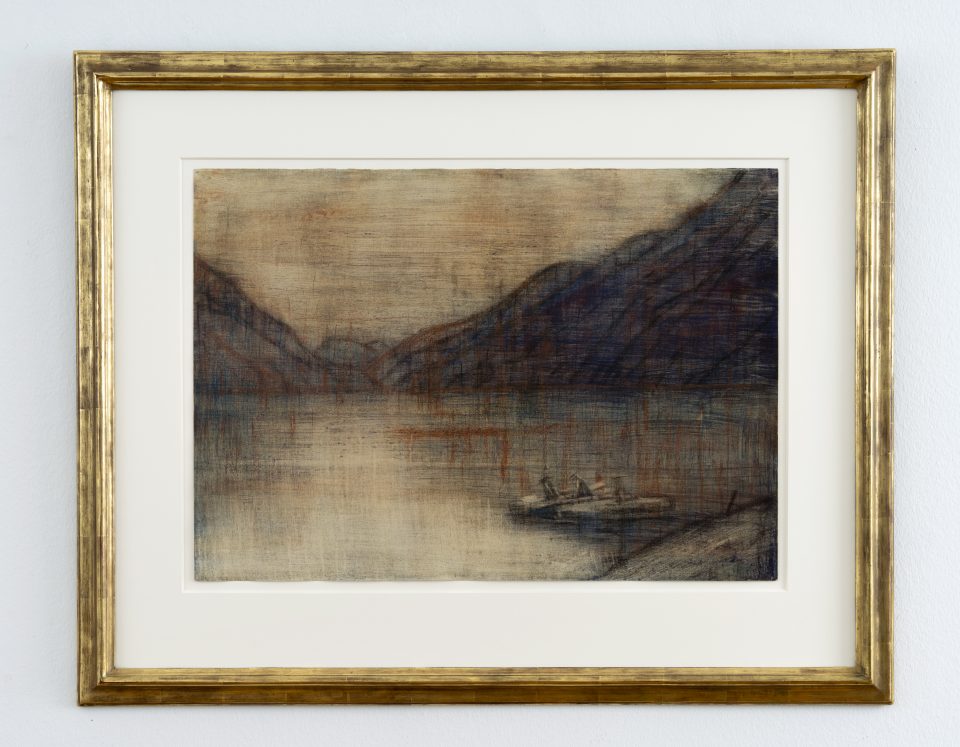 Christian Rohlfs, Boot auf dem Lago Maggiore, ca. 1934 · Galerie Ludorff