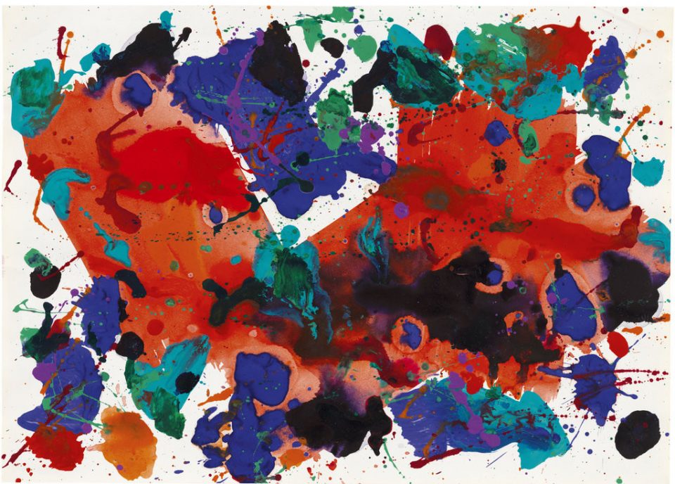 Sam Francis, Untitled (SF82-263), 1982 · Galerie Ludorff