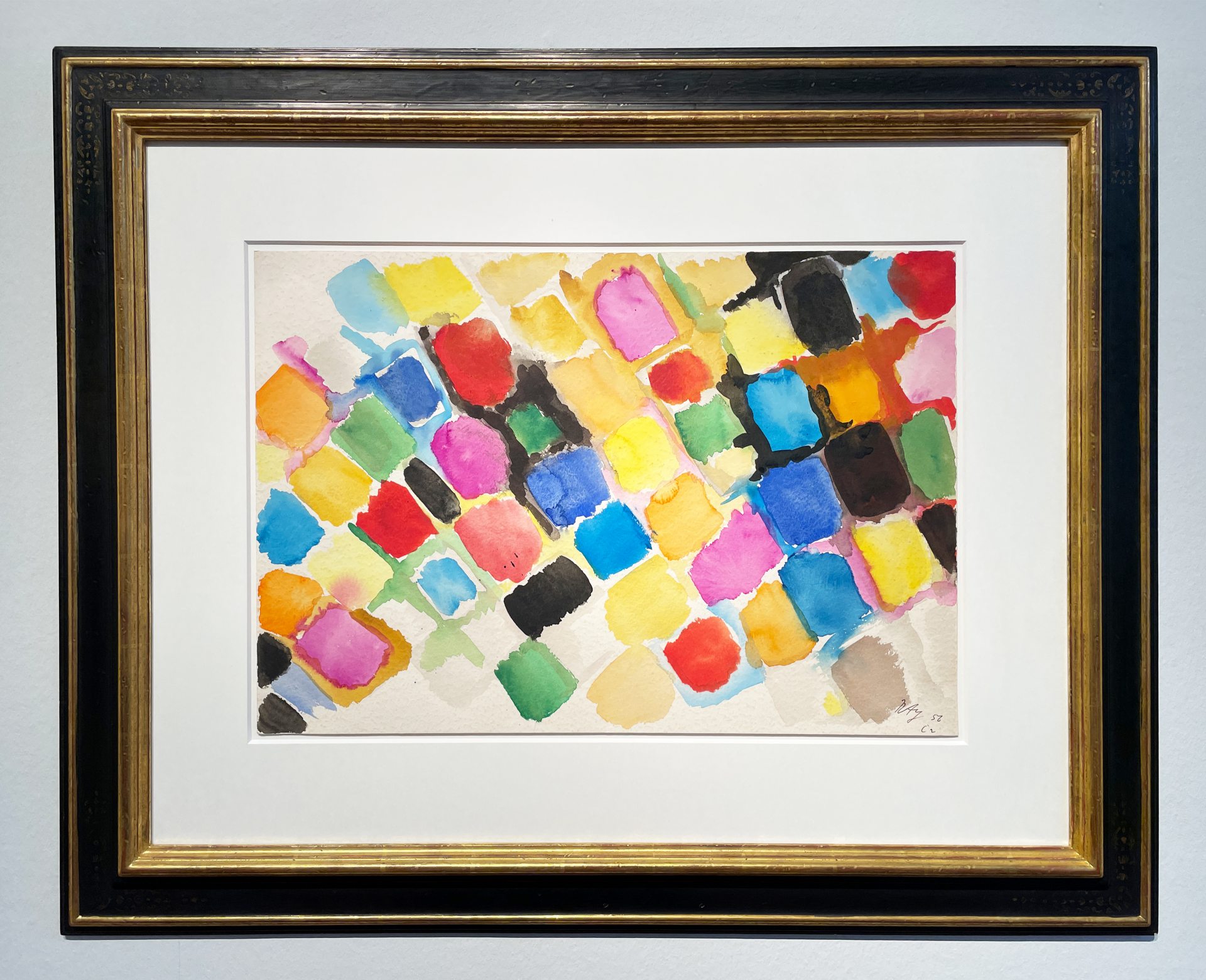 Ernst Wilhelm Nay, Ohne Titel, 1956 · Gallery Ludorff