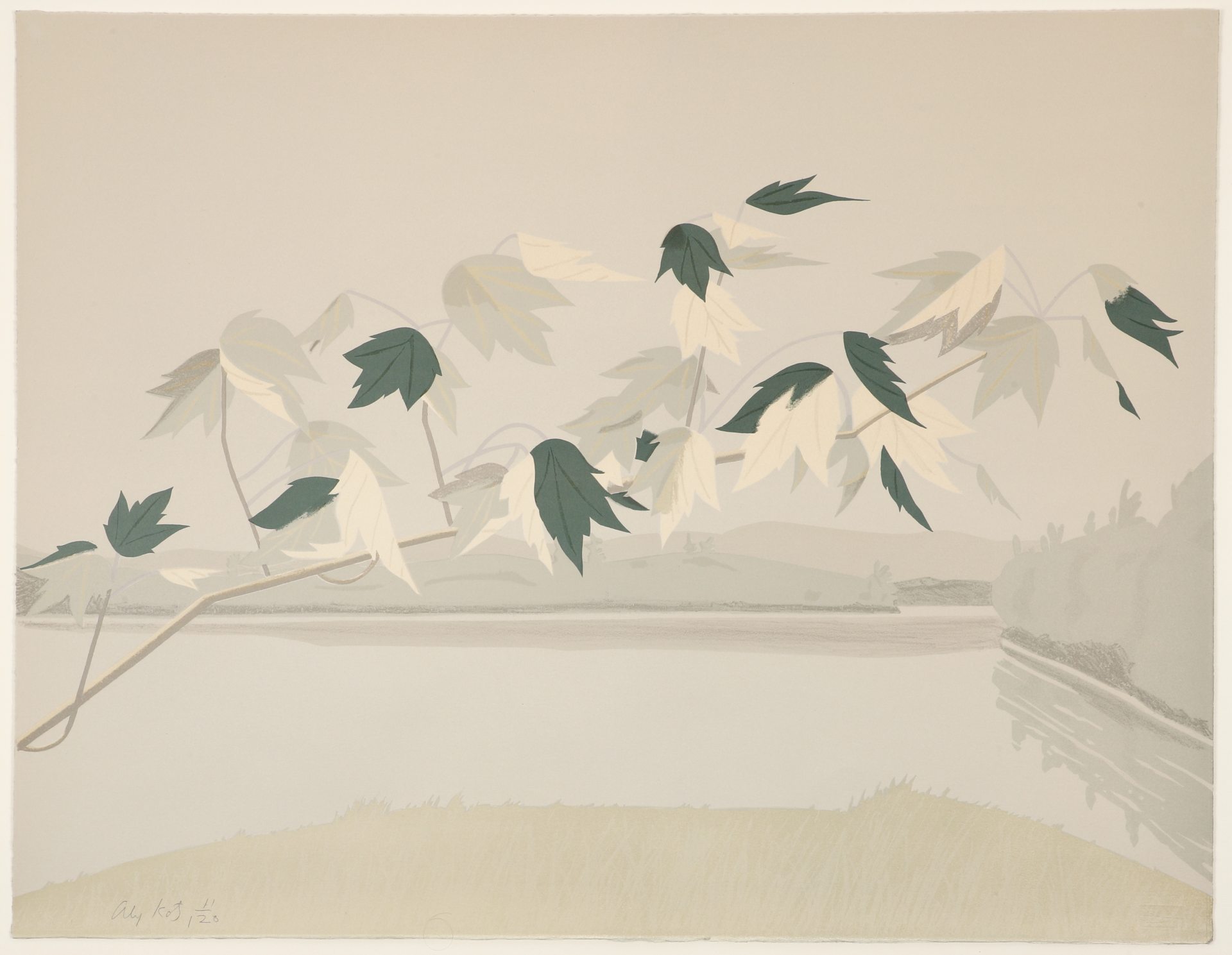 Alex Katz, Maria 2, 1992 · Gallery Ludorff