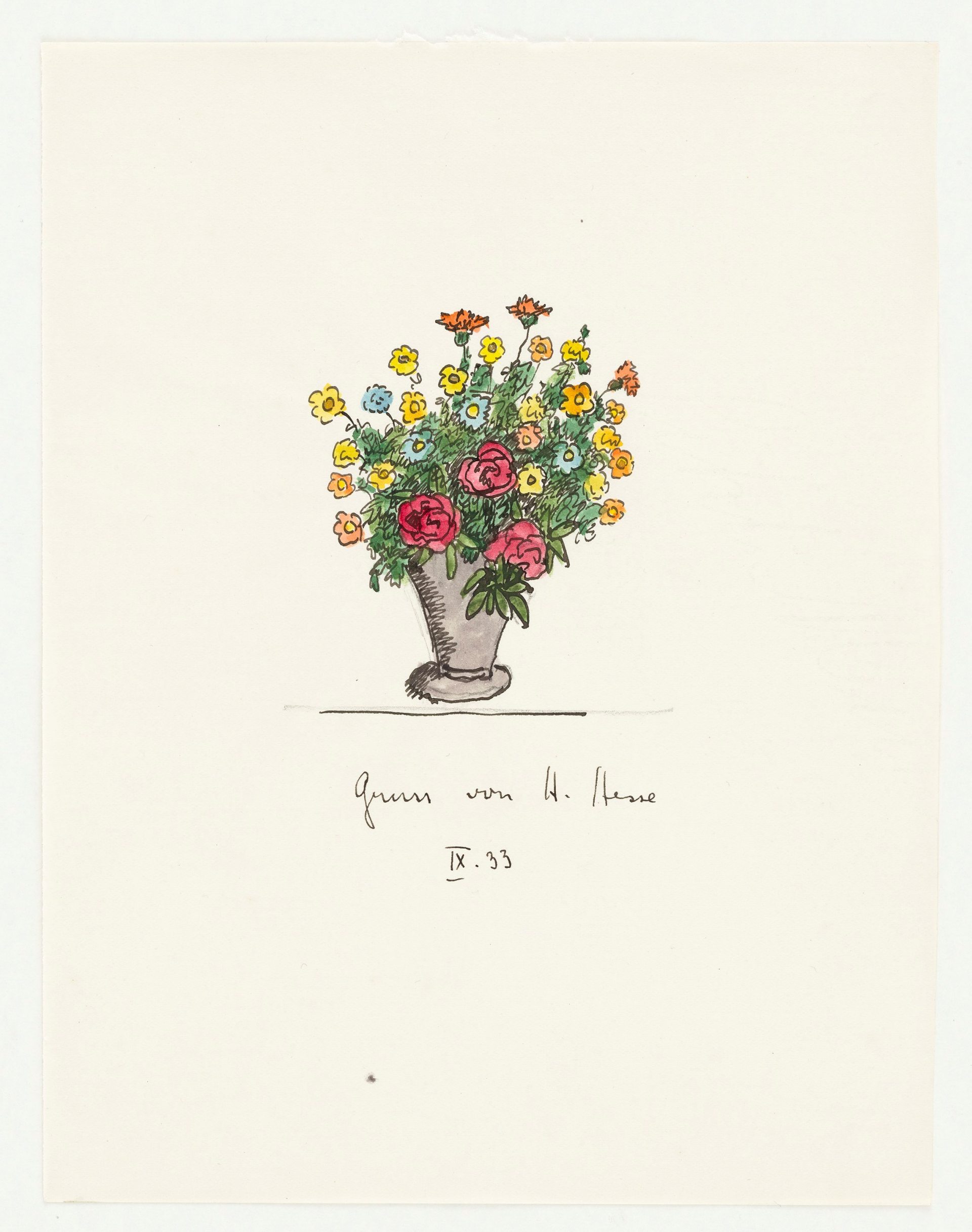 Werke von Hermann Hesse · Galerie Ludorff