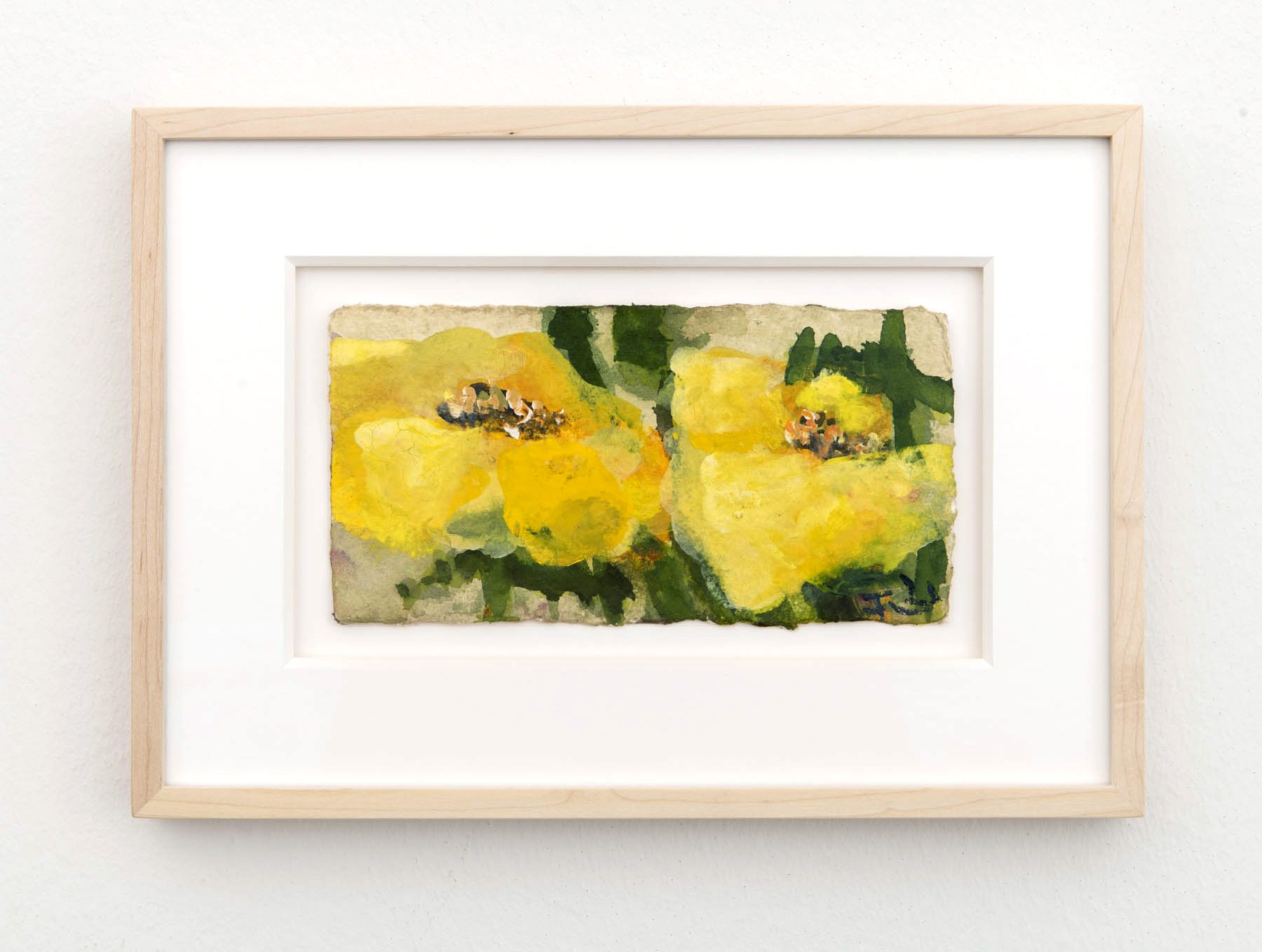 Klaus Fußmann, Rosen, gelb, 2021 · Gallery Ludorff