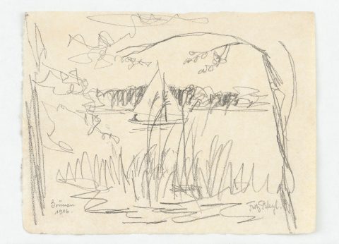 Fritz Bleyl, Grünau, 1916 · Gallery Ludorff