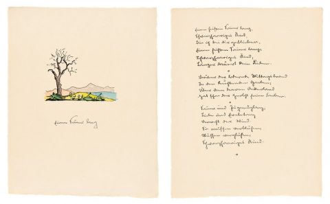 Hermann Hesse, Einen Sommer lang, 1929 · Gallery Ludorff